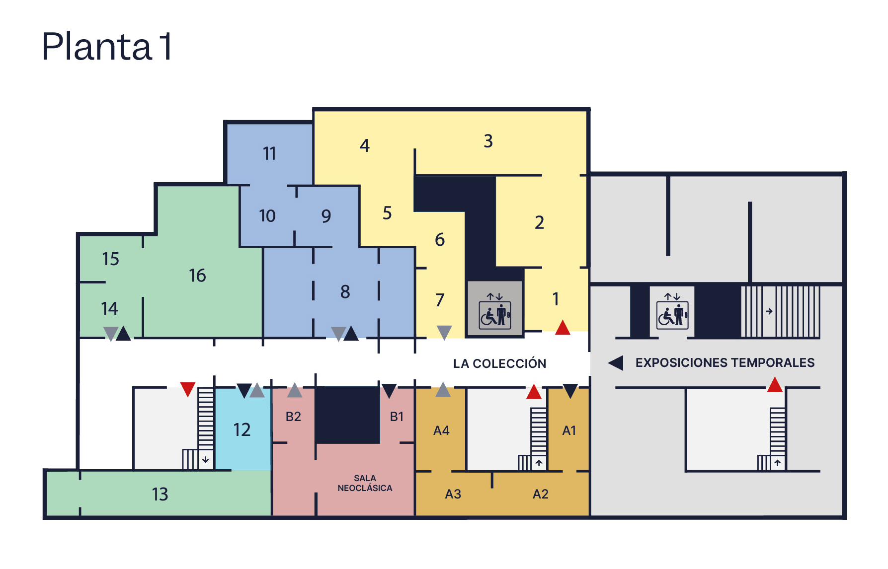 Plano del museo | Museo Picasso Barcelona | Web oficial